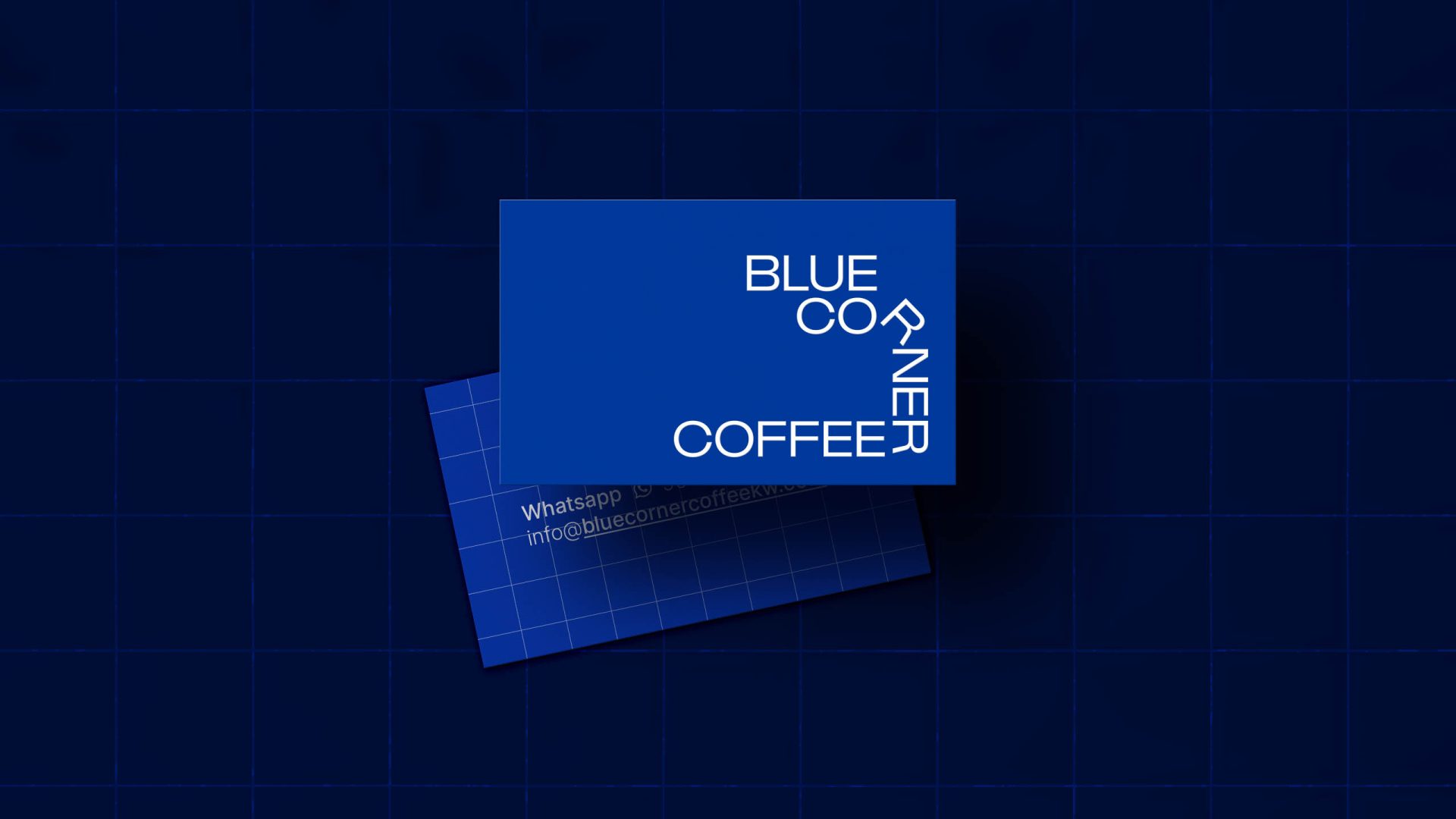 Blue Corner Coffee - Erva Design